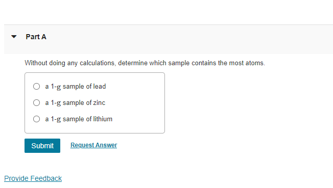Solved Without doing any calculations, determine which | Chegg.com