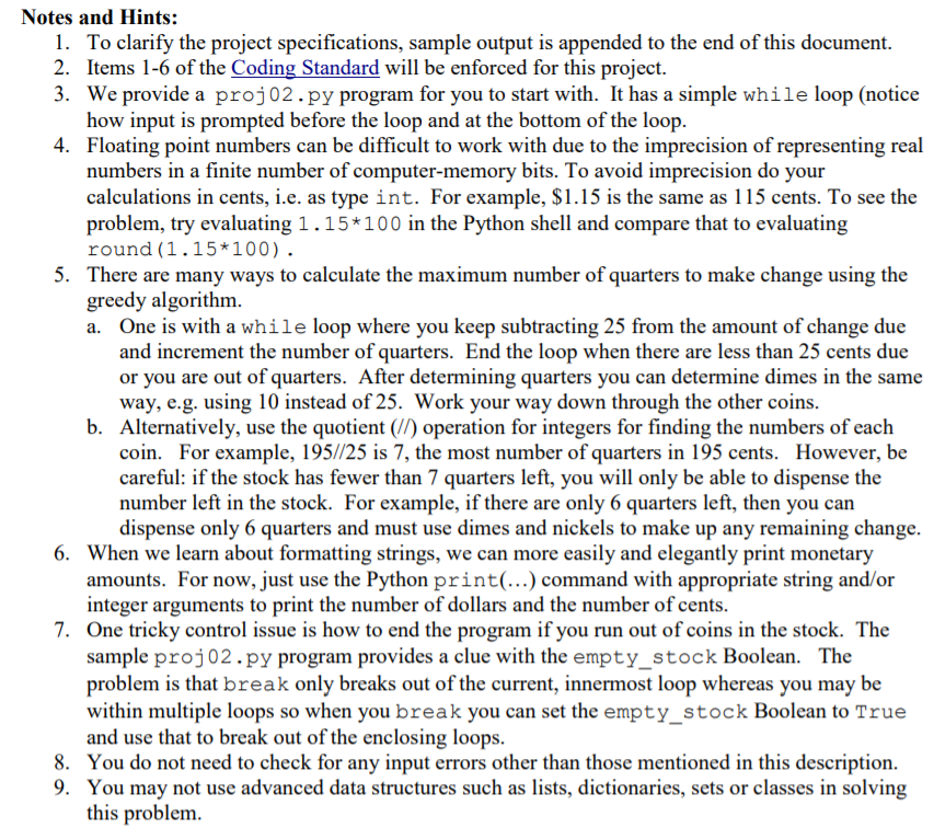 Solved Your program must meet the following specifications: | Chegg.com