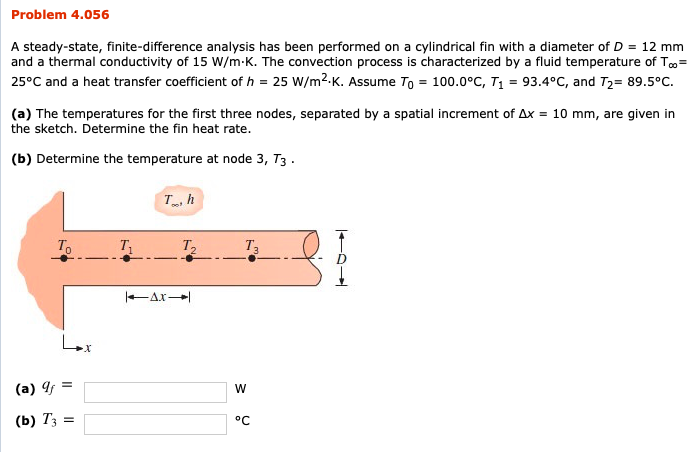 Solved Problem 4 056 A Steady State Finite Difference
