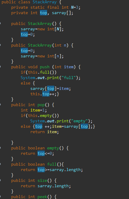 Solved Testing Stackarray Class A Implement Another Class 0120
