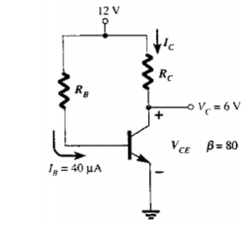 Solved Obtener: Ic, ﻿Rc, ﻿RB Y Vce del siguiente circuito | Chegg.com