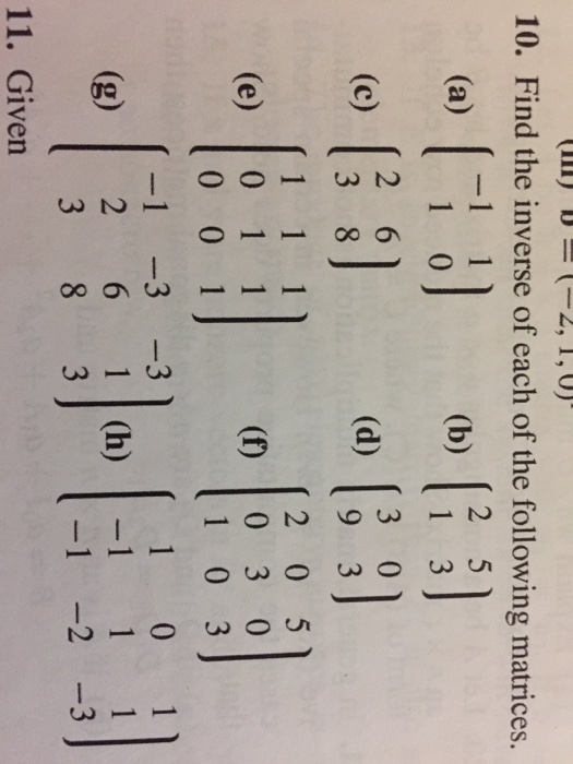 Solved 6. Let 2 1 1 6 4 5 4 1 3 (a) Find elementary matrices | Chegg.com