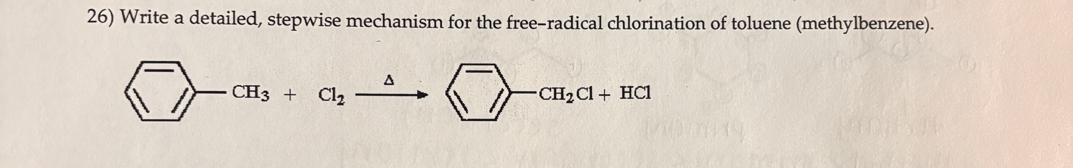 Solved Write a detailed, stepwise mechanism for the | Chegg.com