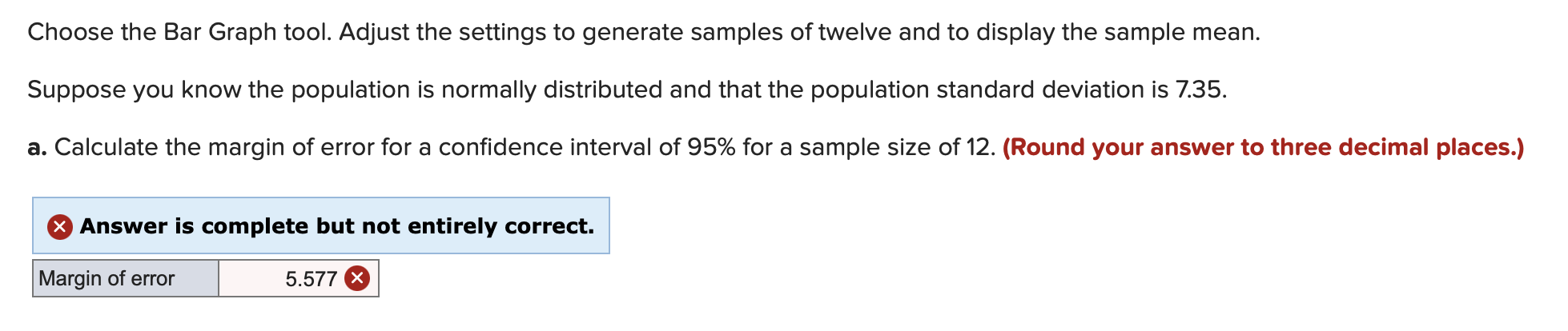 Solved Random Number Cluster: Confidence Intervals 1 (Algo) | Chegg.com