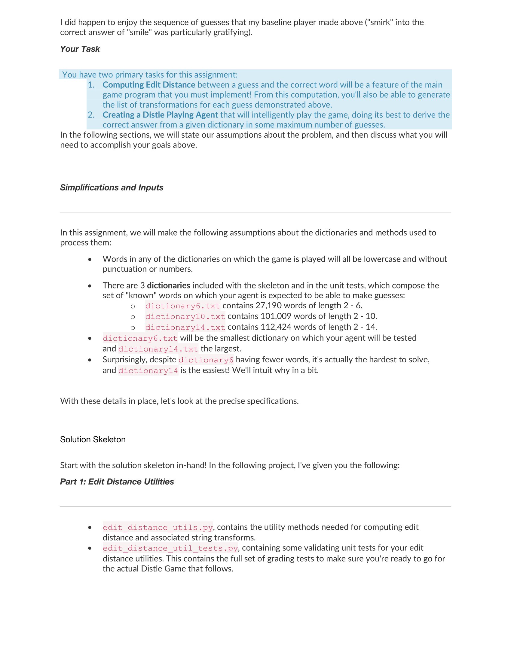 Solved Homework 3 - Distle'd Knowledge If it's one thing you | Chegg.com