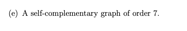 Solved For Each Set Of Properties Below Either Draw A Graph