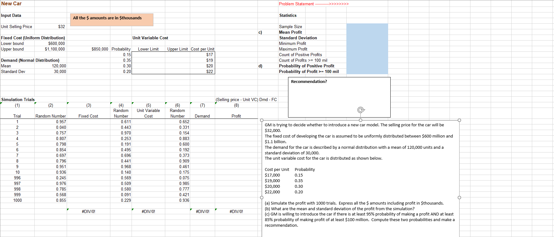 Solved New Car Problem Statement --------- ->>>>>>>> Input | Chegg.com
