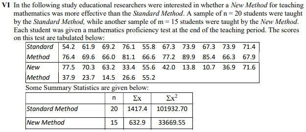 Solved I In the following study educational researchers were | Chegg.com