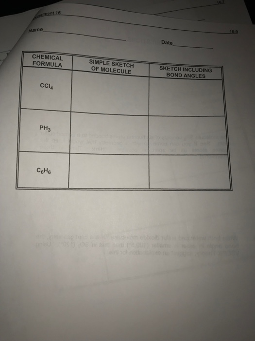 Solved Date Laboratory Exercises Using a molecular modeling | Chegg.com