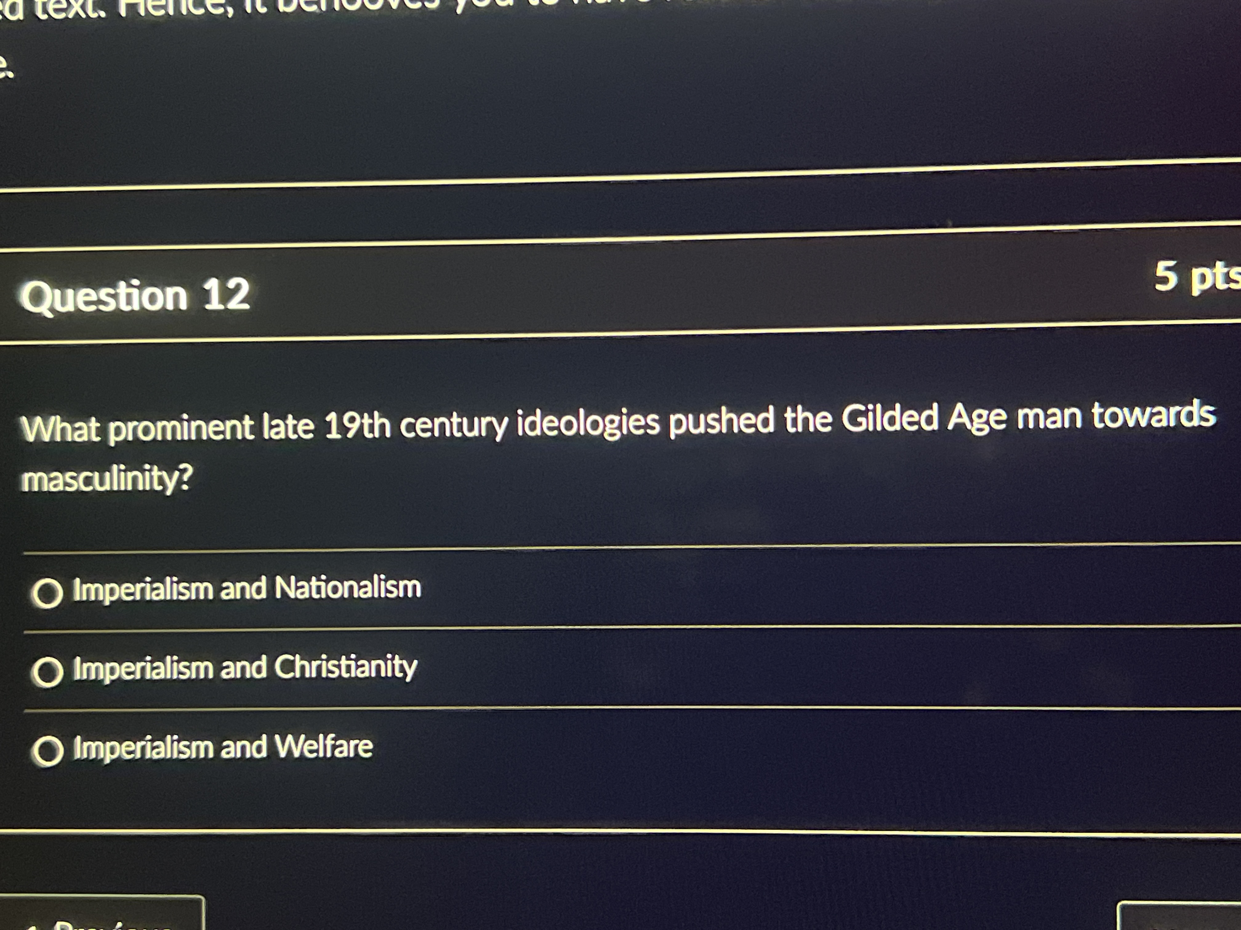 Solved What prominent late 19th century ideologies pushed | Chegg.com