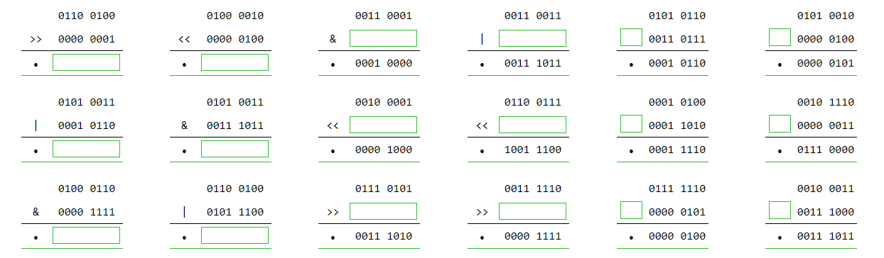 Solved For each of the problems, fill in the missing number | Chegg.com