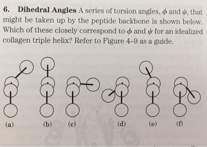 Solved Which Of The Following Torsion Angles Closely