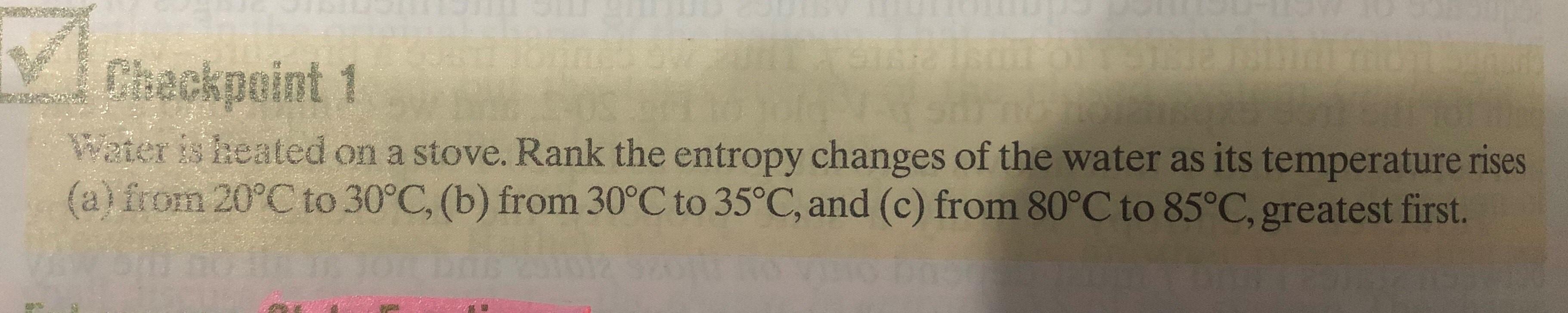 Solved agt V Checkpoint 2 An ideal gas has temperature Tat | Chegg.com