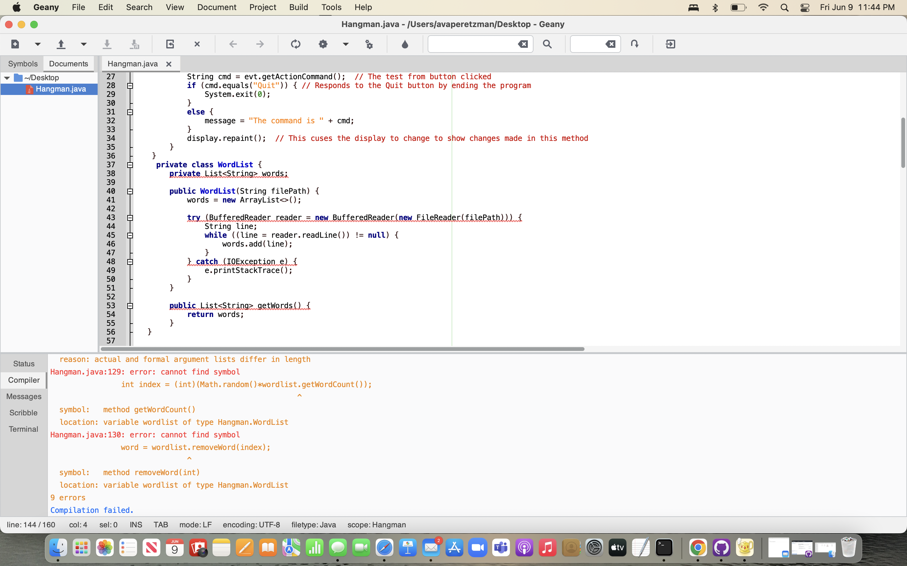 Solved PLEASE HELP. I don't understand why my code won't | Chegg.com Solved PLEASE HELP. I don't understand why my code won't | Chegg.com