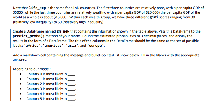 Solved Please answer using Python. None of the current | Chegg.com