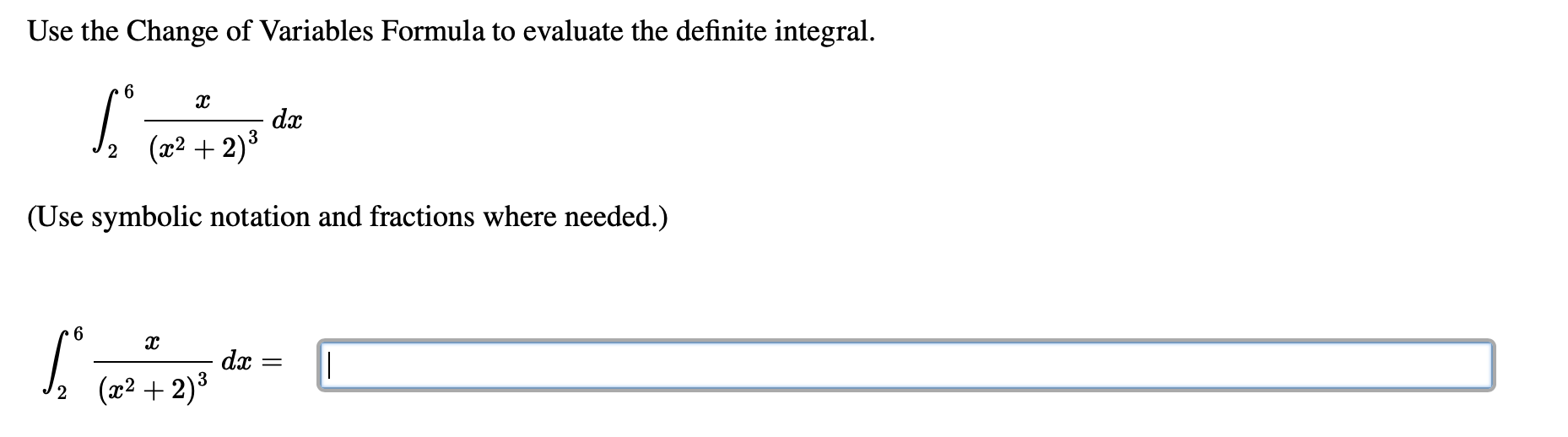 Solved Use the Change of Variables Formula to evaluate the | Chegg.com