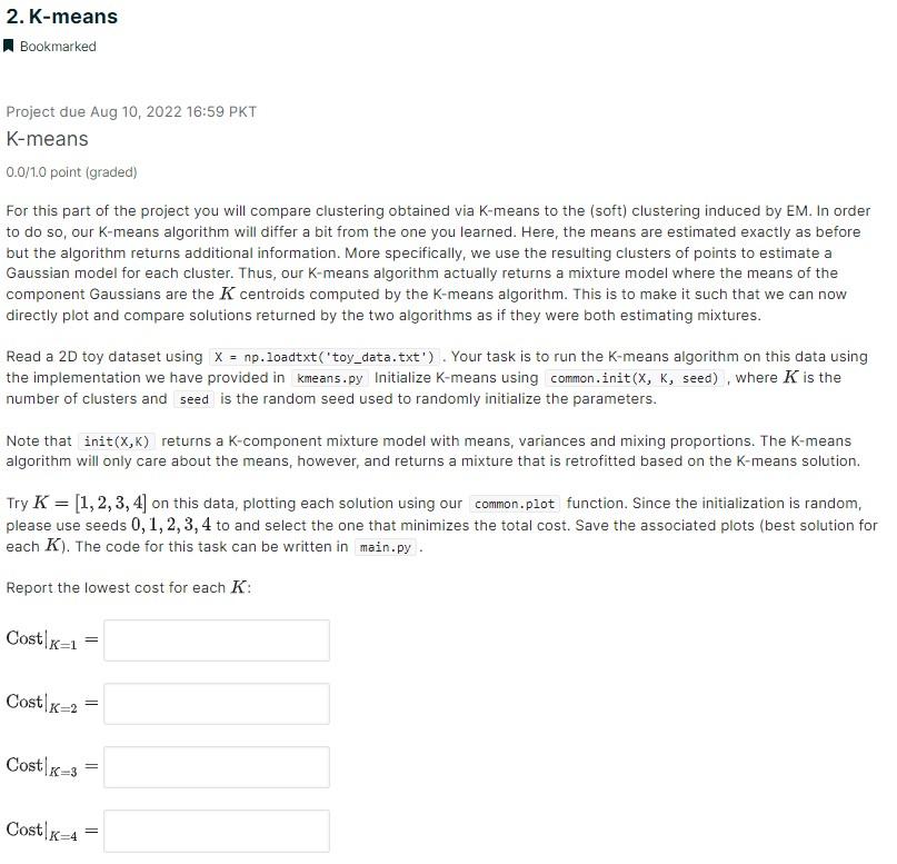 Solved 0 0 1 0 Point graded For This Part Of The Project Chegg