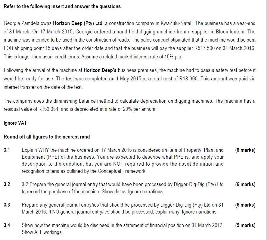 Refer to the following insert and answer the | Chegg.com