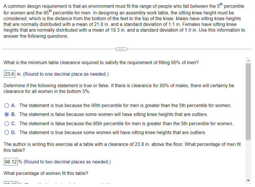 Solved A common design requirement is that an environment | Chegg.com