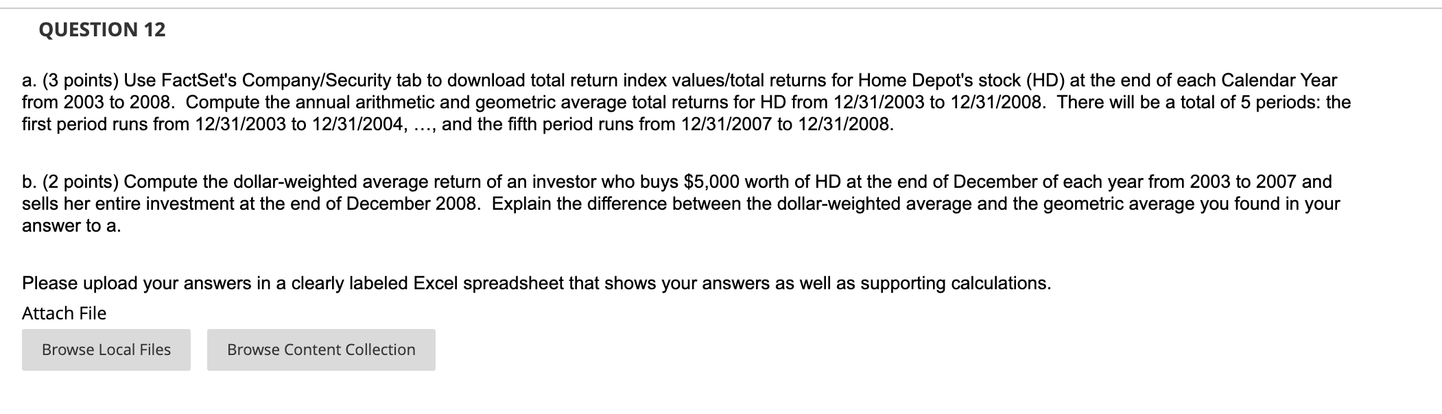 a. (3 points) Use FactSet's Company/Security tab to | Chegg.com