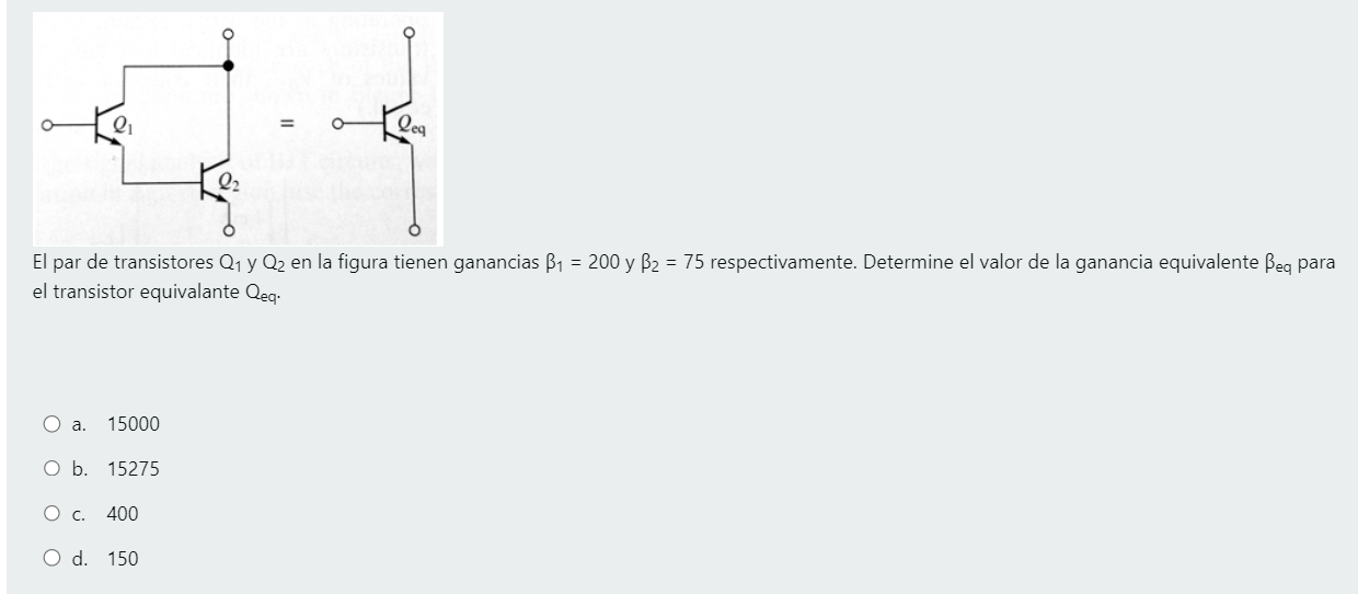 Solved The pair of transistors Q1 and Q2 in the | Chegg.com