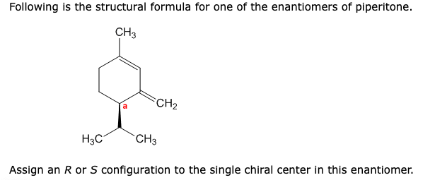 Solved Consider the following structure. Assign an R or S | Chegg.com