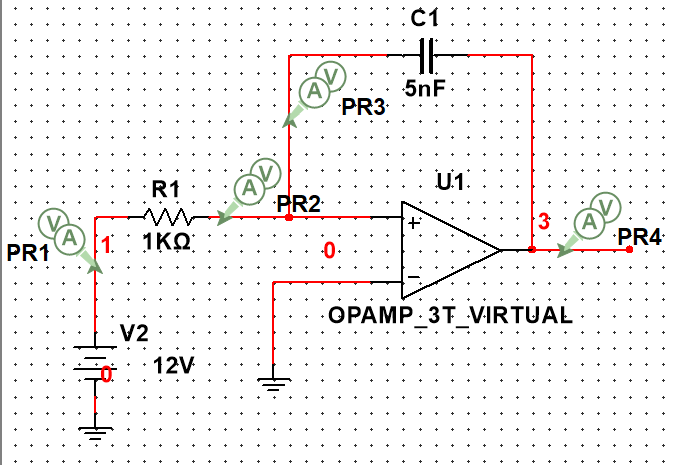 Solved Using the integrator circuit given. Calculate | Chegg.com
