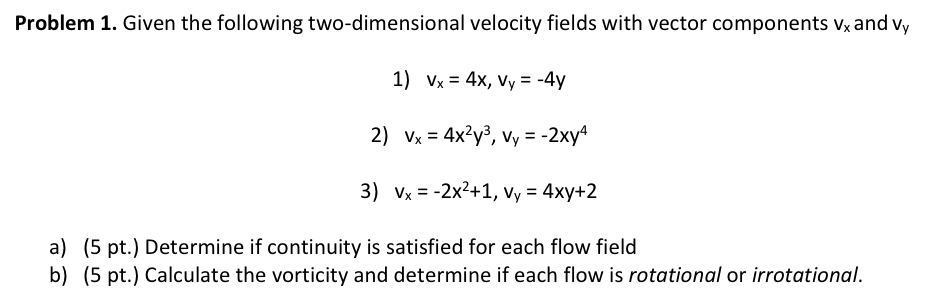 Solved Problem 1. ﻿Given the following two-dimensional | Chegg.com