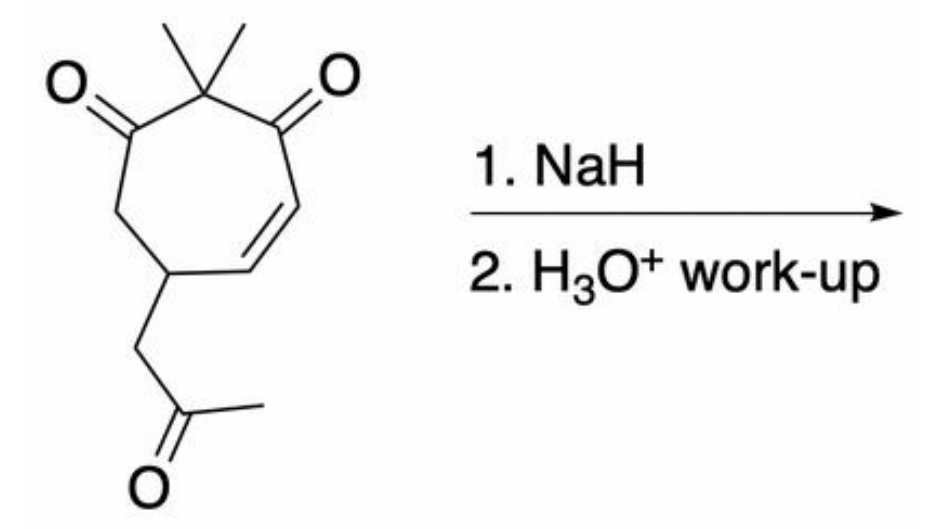 Solved O 1. Nah 2. H30+ work-up O | Chegg.com