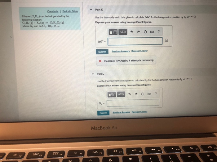Solved Constants 1 Periodic Table Part A Ethene (C,H) can be | Chegg.com