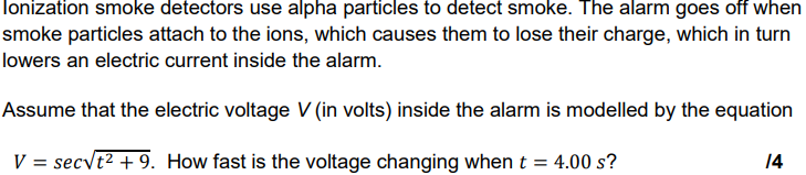 Solved lonization smoke detectors use alpha particles to | Chegg.com