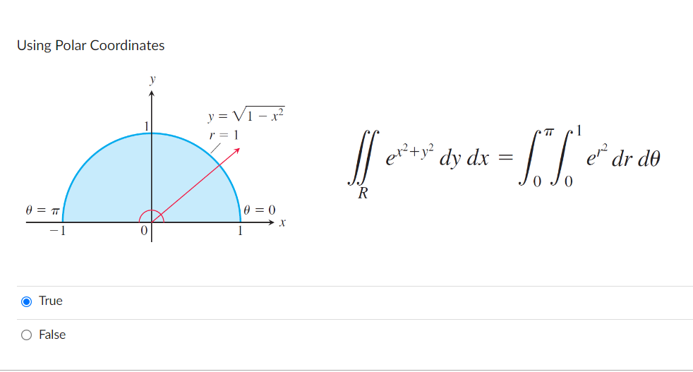 Solved Use an iterated integral to find the area of the | Chegg.com
