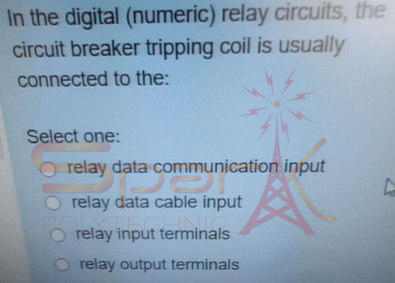 Solved In the digital (numeric) relay circuits, the circuit | Chegg.com