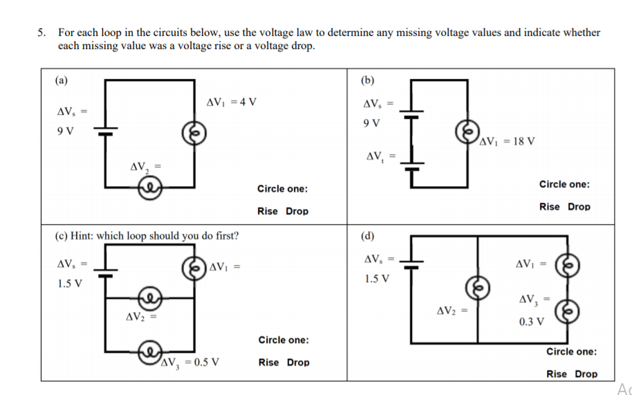 Solved SPH3U: Electricity and Magnetism Assignment - Part 1 | Chegg.com
