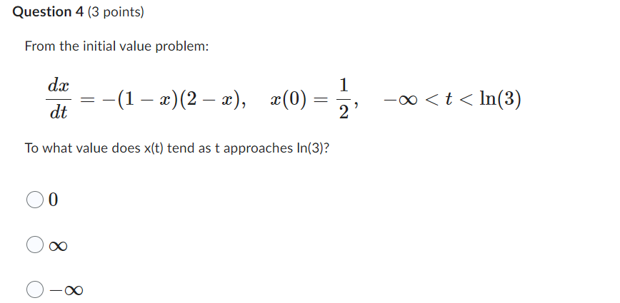 Solved Solve the initial value problem: | Chegg.com