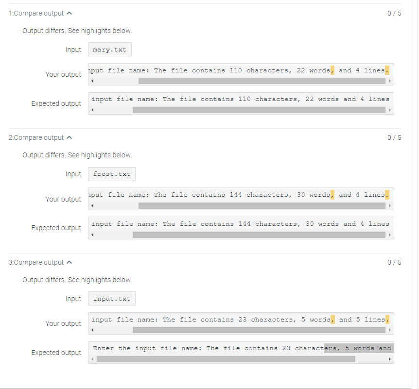 Solved You Will Need To Prompt The User For The Input File 9066