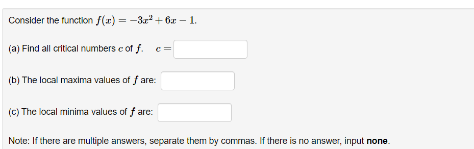 Solved Consider the function f(x)=−2x3−15x2+84x+1. (a) f is | Chegg.com