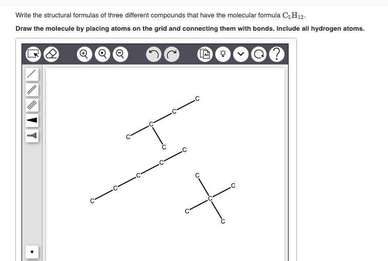 Solved Write the structural formulas of three different | Chegg.com