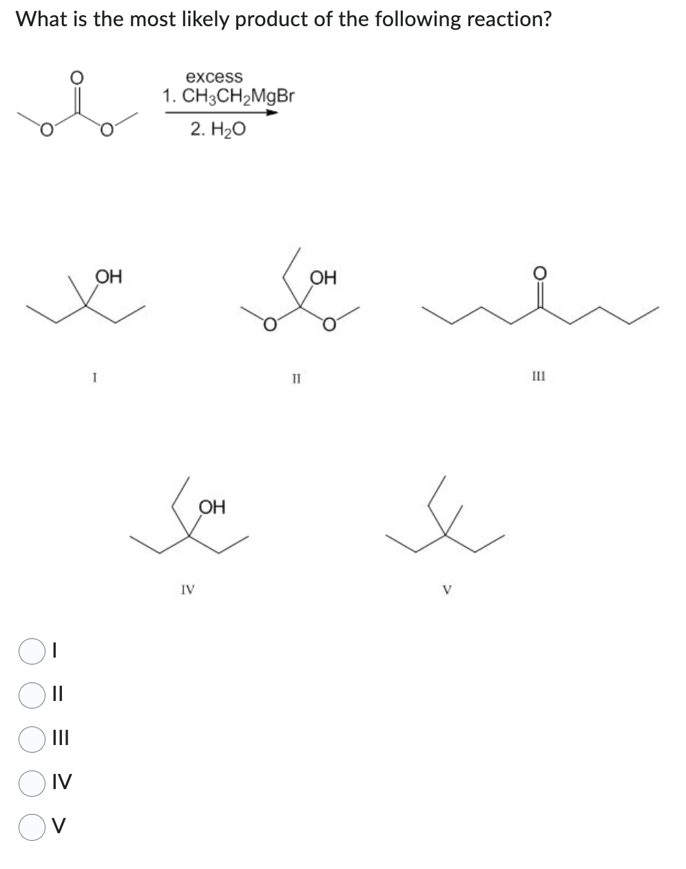 Solved What is the most likely product of the following | Chegg.com