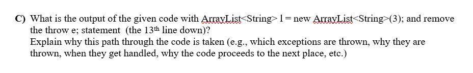 Determine the correct output for the following code. | Chegg.com
