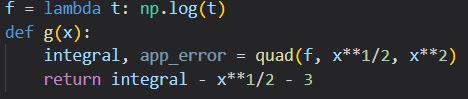 Solved I want to create Python codes finding zeros of the | Chegg.com