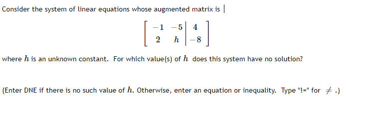 Solved Consider the system of linear equations whose | Chegg.com