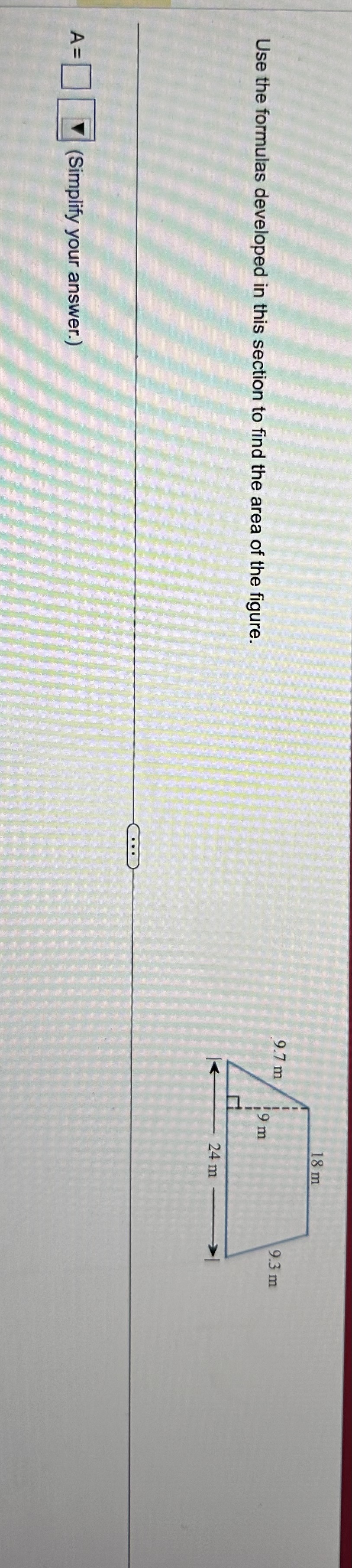 Solved Use the formulas developed in this section to find | Chegg.com