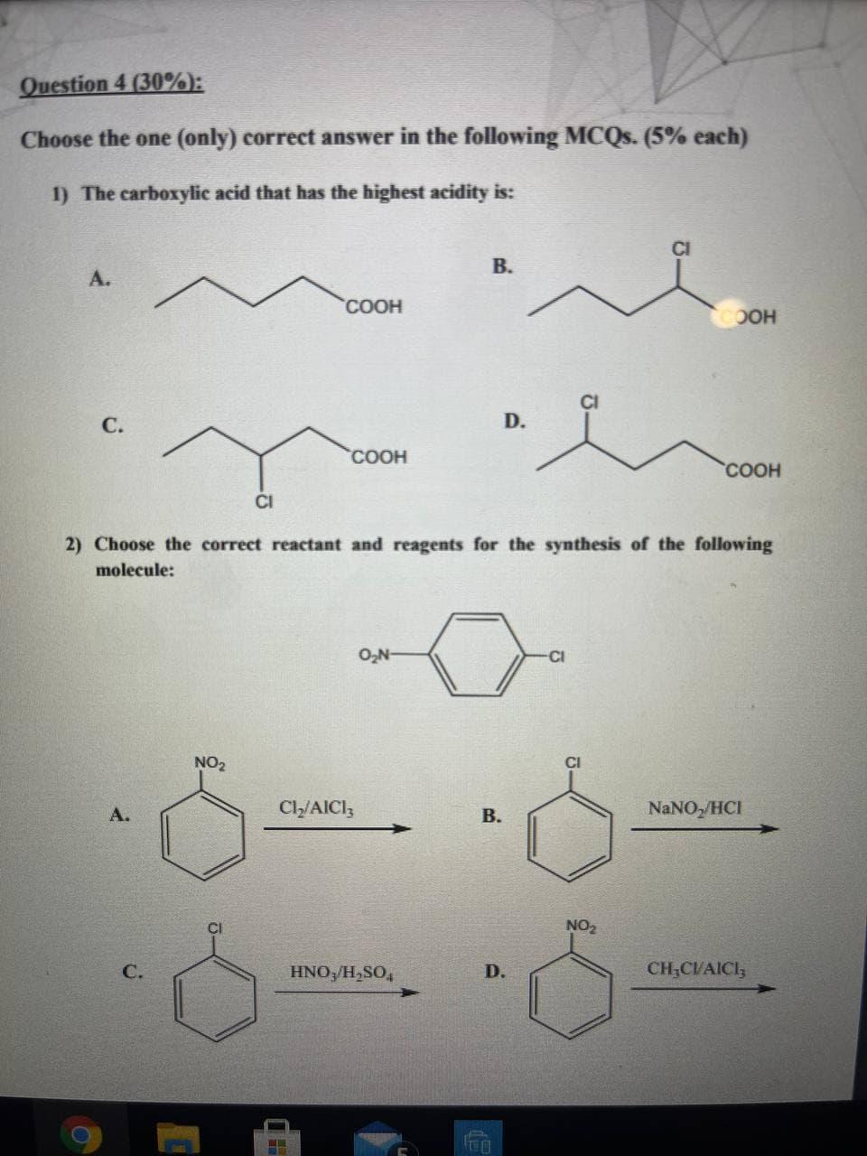 Solved Question 3 (25%): Propose a synthetic pathway for | Chegg.com