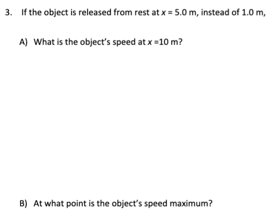 Solved A 100−g object is subject to Fx, the force associated | Chegg.com