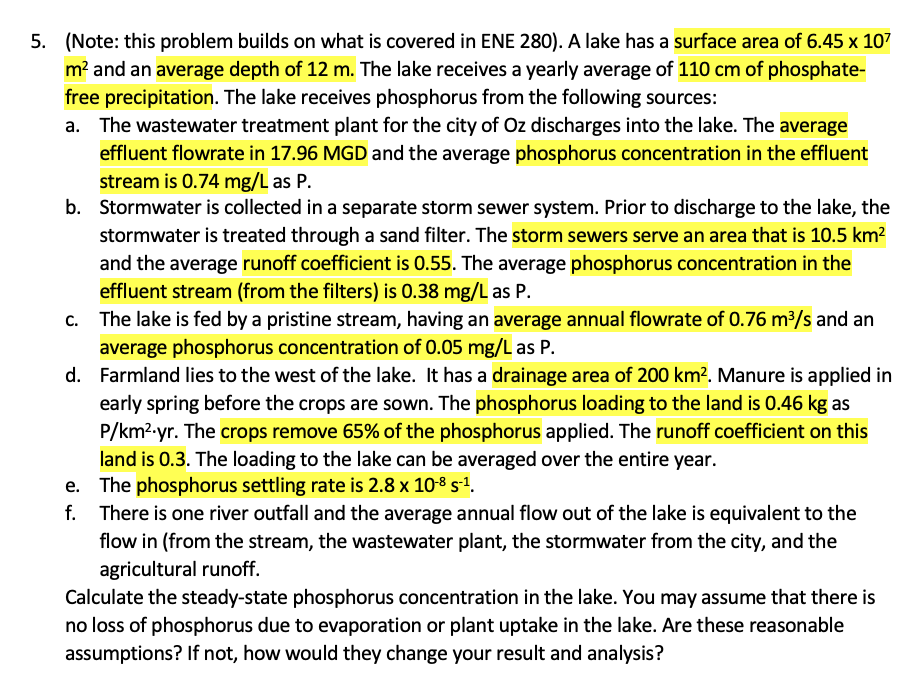 Solved 5. (Note: this problem builds on what is covered in | Chegg.com