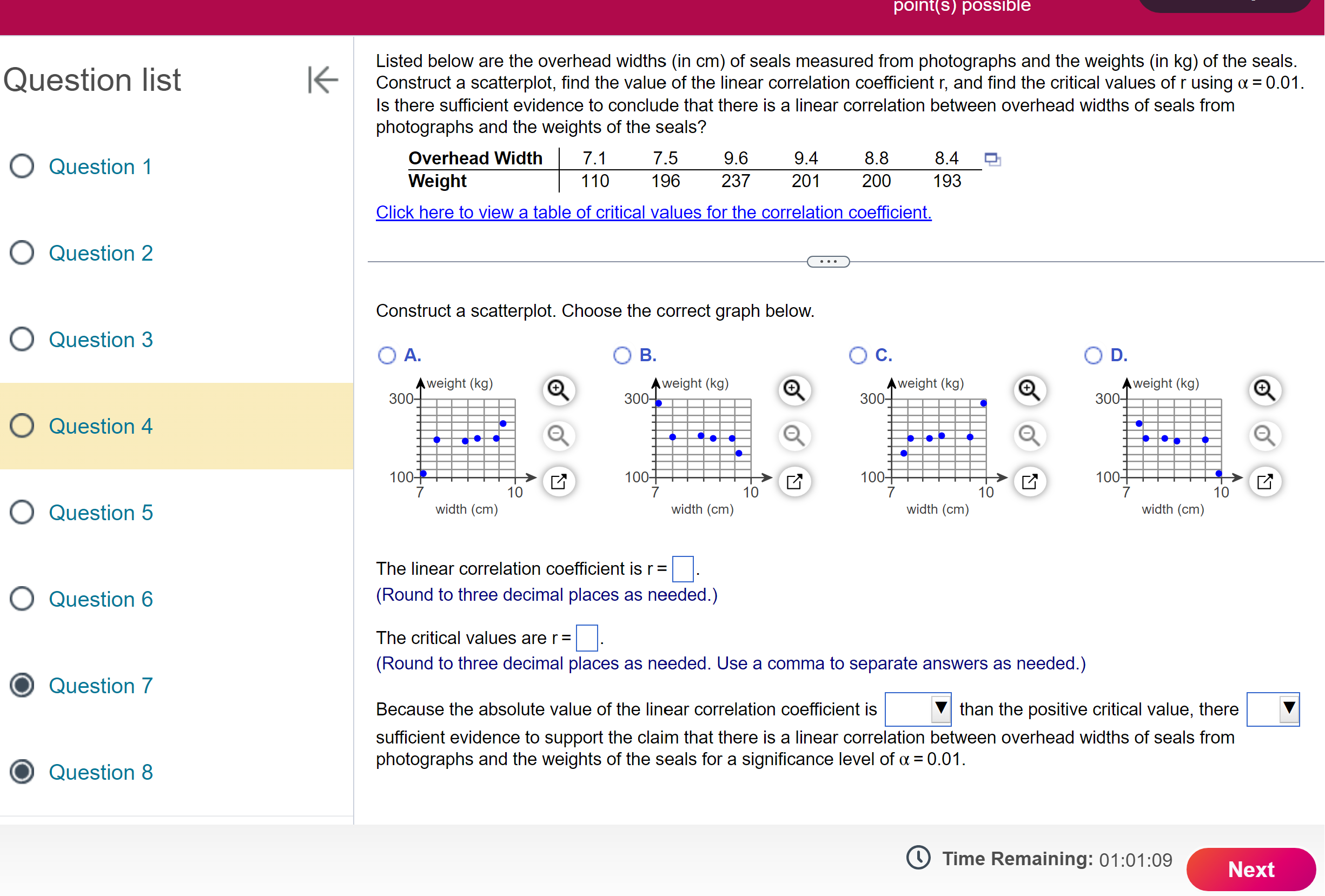 Solved Question list Question 1 Question 2 Question 3 | Chegg.com