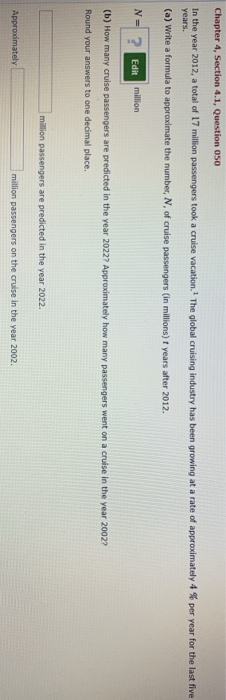 Solved Chapter 4, Section 4.1, Question 029 In 2014, the | Chegg.com