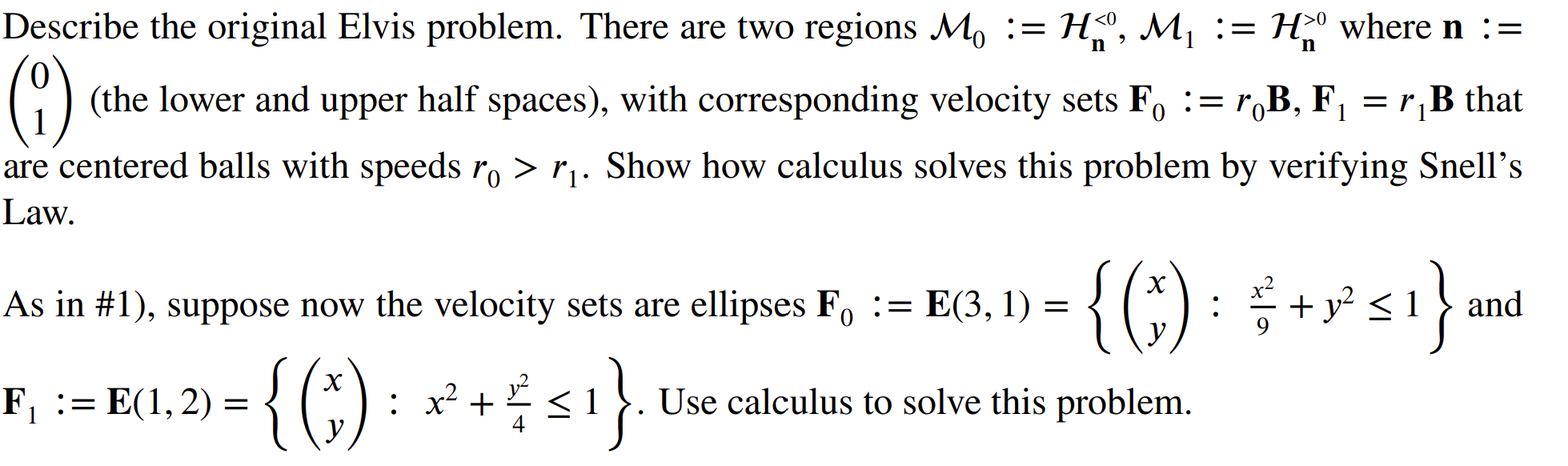 Solved I only need problem 2.As in #1), ﻿suppose now the | Chegg.com