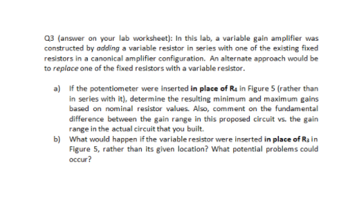 Experiment 1: Open-Loop Op-amp Saturation | Chegg.com